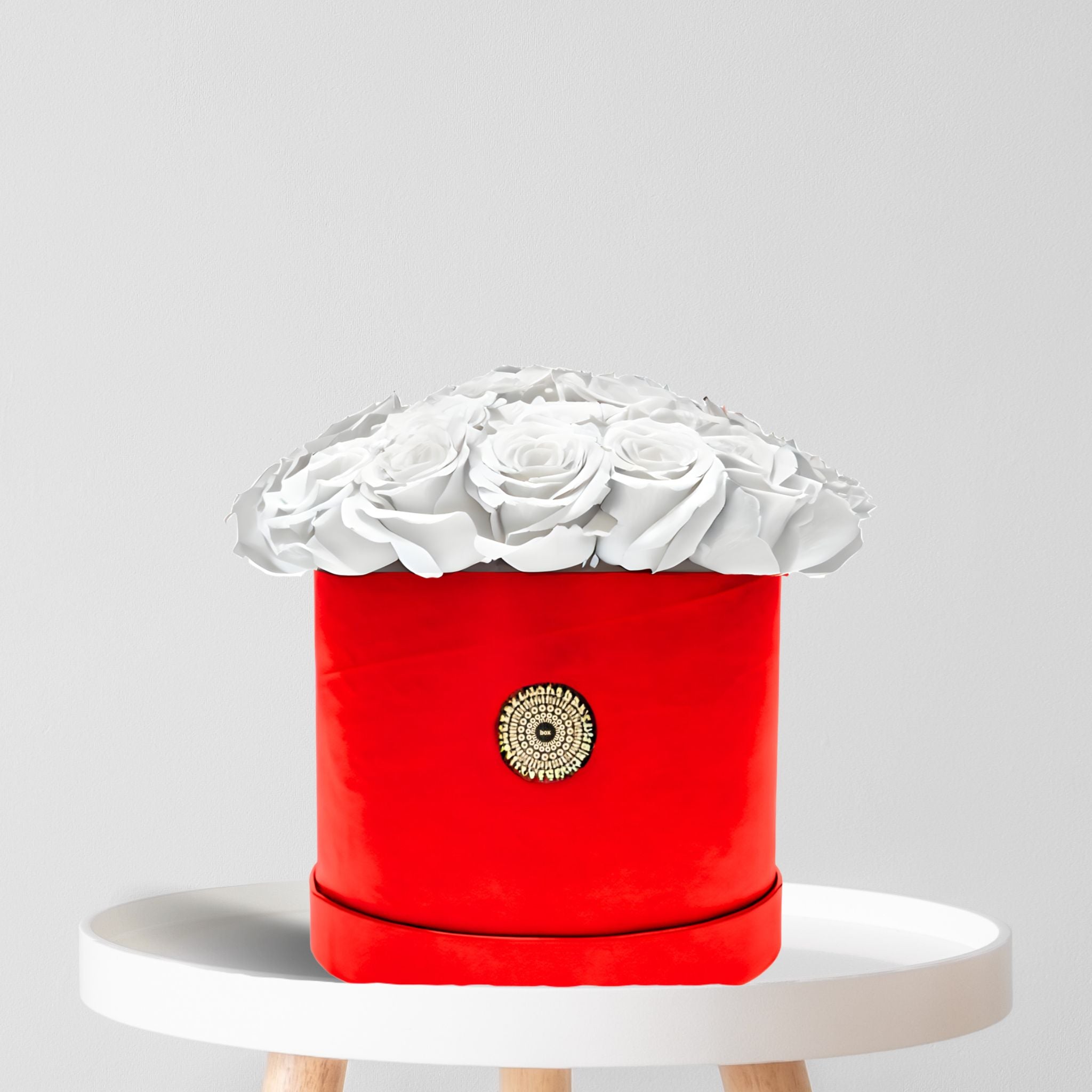 Iconic White Rose Box – Bloombox